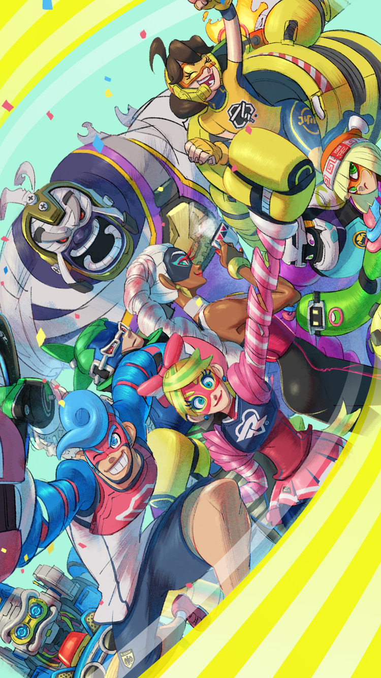 Here’s Some Official ARMS Wallpapers For Mobile And Desktop - My ...