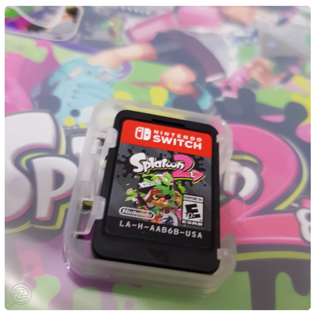 Here’s A Look At The Splatoon 2 Retail Case Complete With Reversible ...