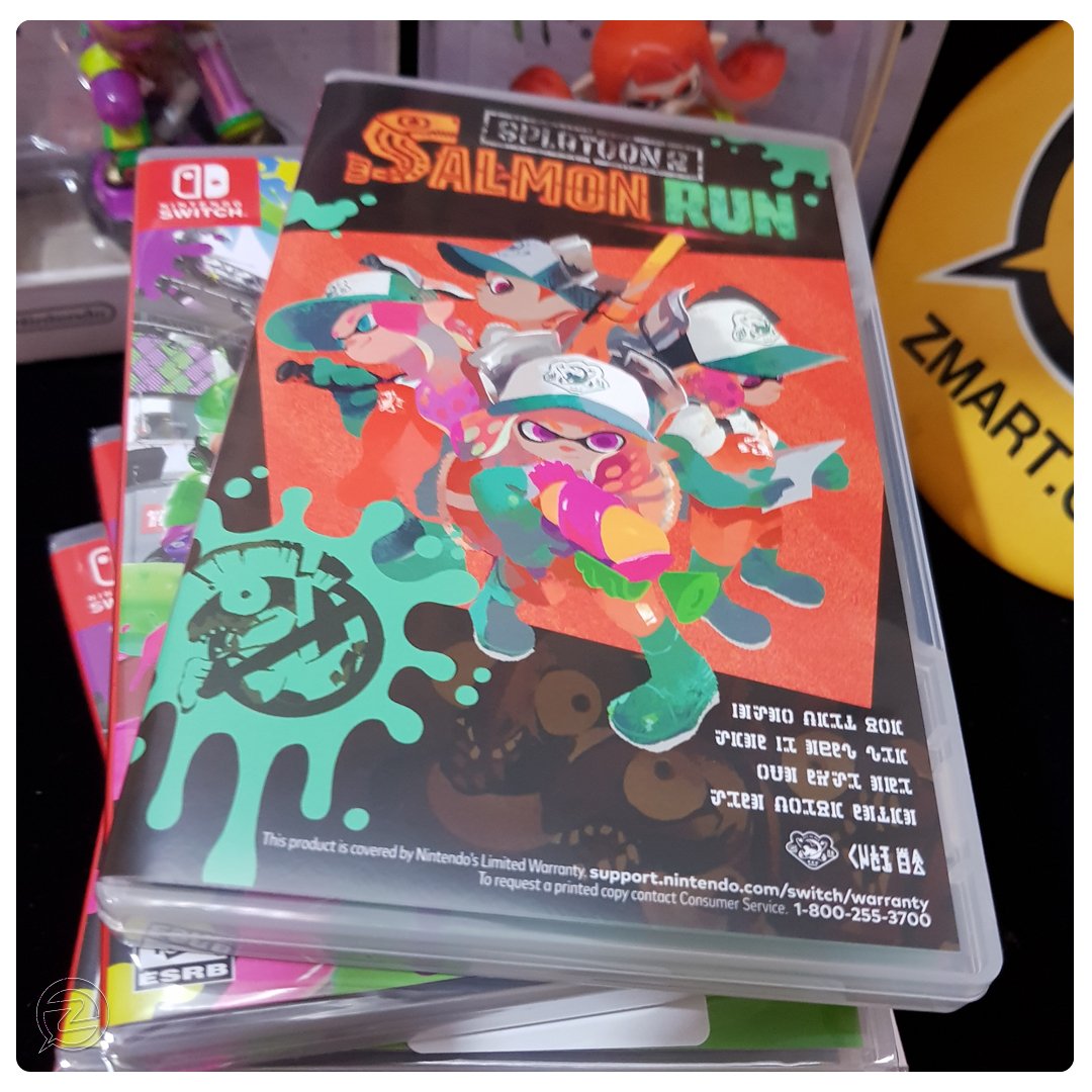 Here’s A Look At The Splatoon 2 Retail Case Complete With Reversible ...