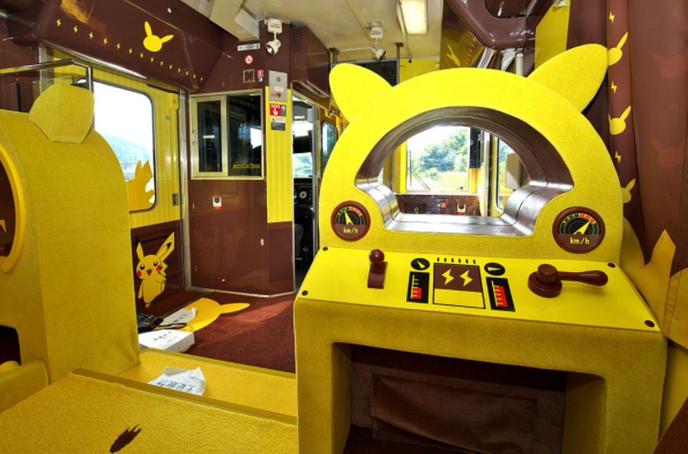 Japan: Take A Look At This Awesome Pikachu-Themed Train - My Nintendo News