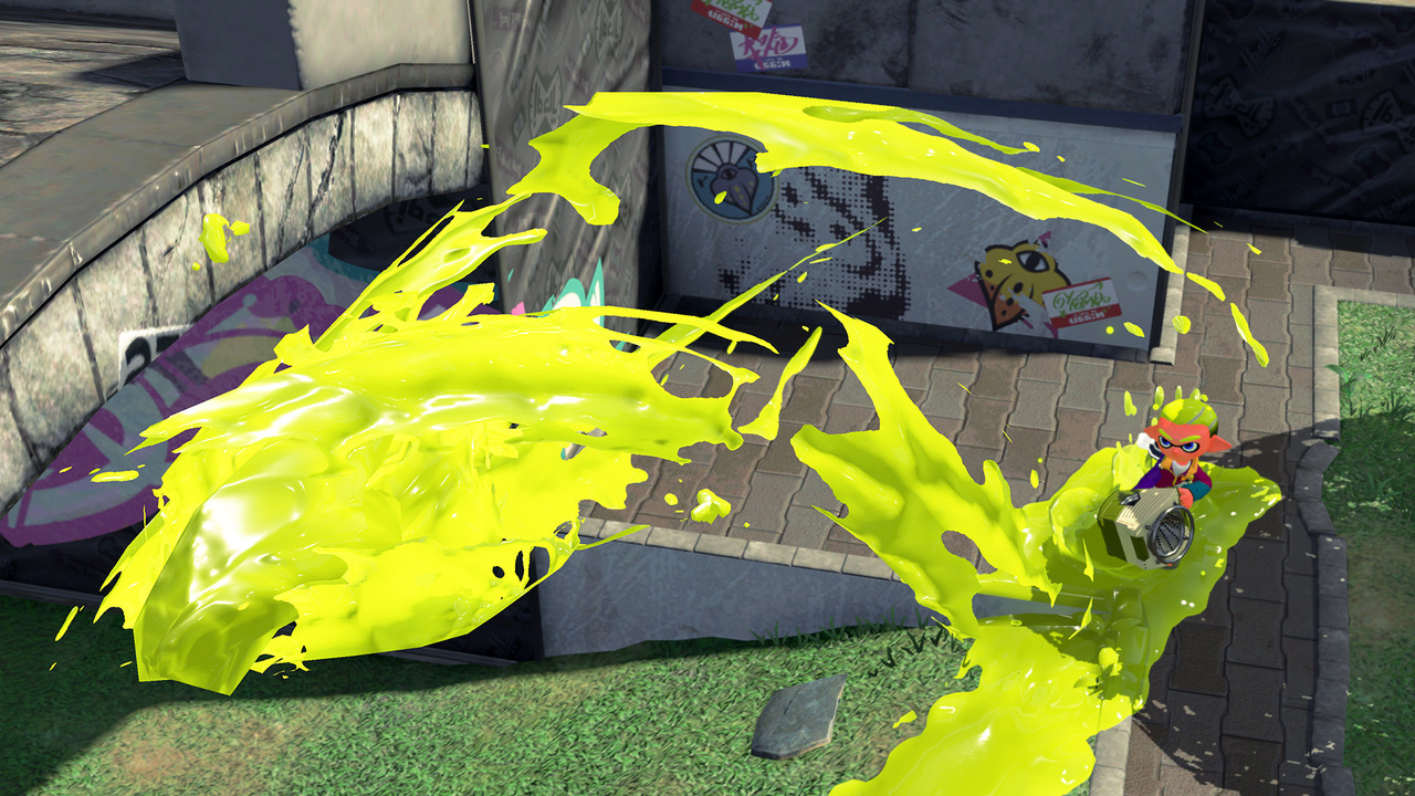 Sloshing Machine Neo Now Available In Splatoon 2 With Point Sensor Sub ...